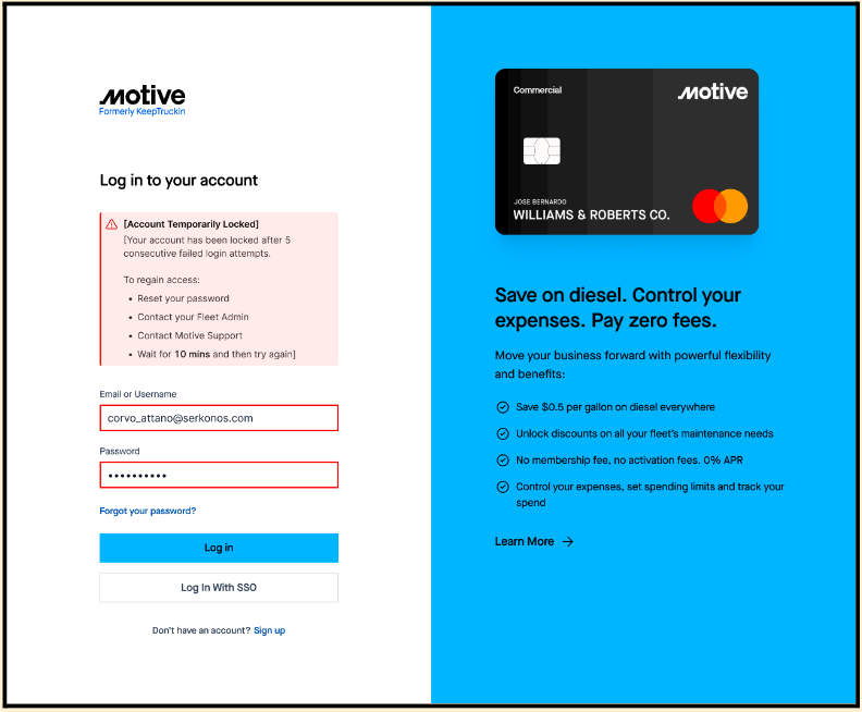 Enhanced Security Measure – Motive Help Center