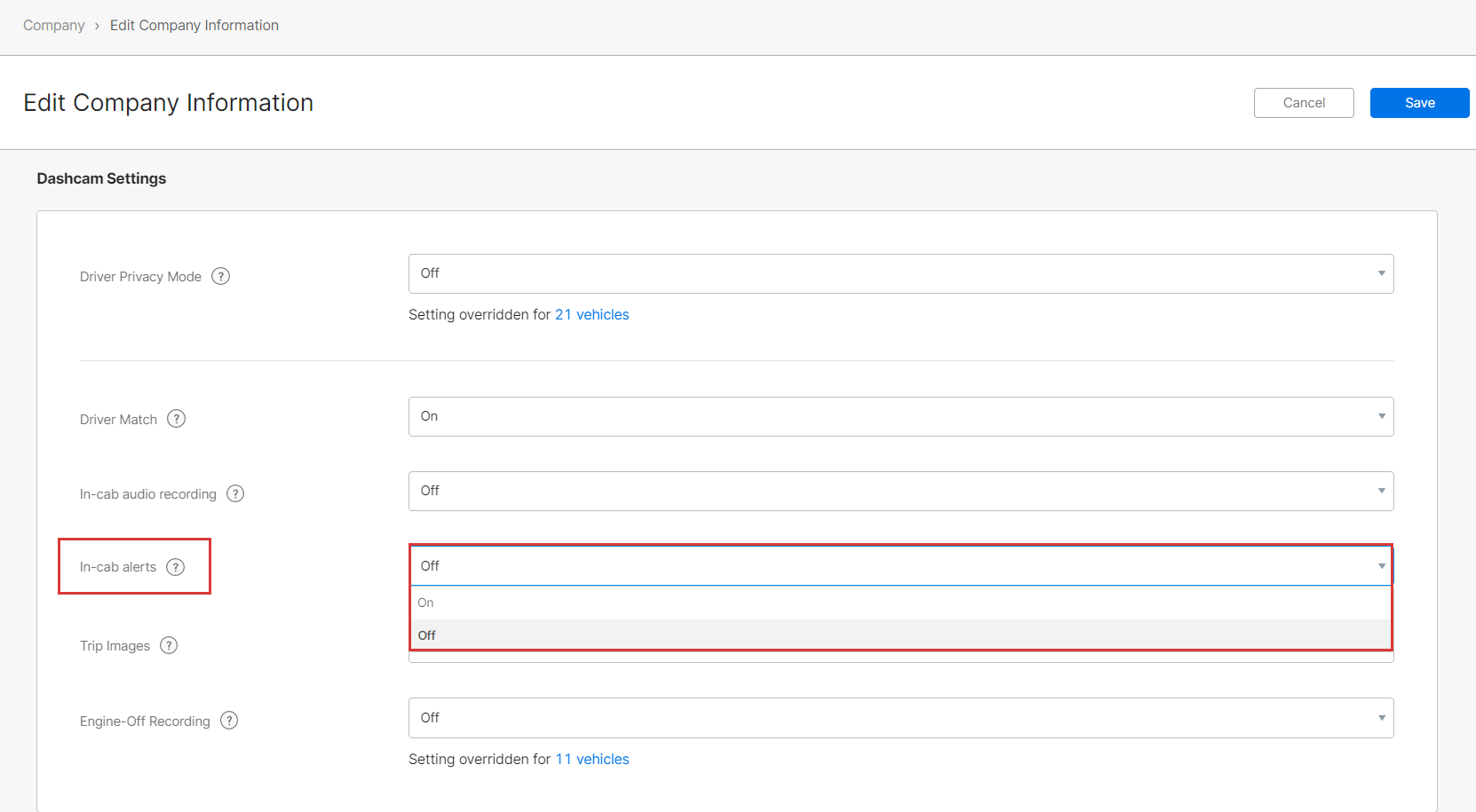 Excessive In-cab Alerts for Speeding – Motive Help Center
