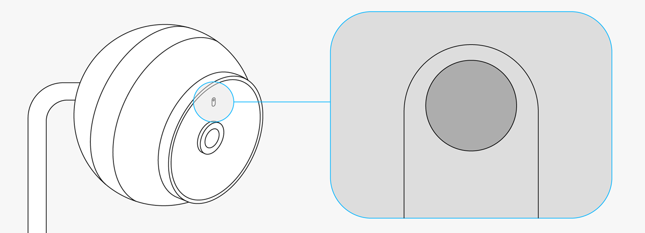 What do the different LED light behaviors mean on my AI Omnicam ...