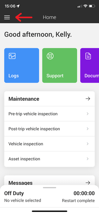Unable to find ELD user and malfunction manual in Driver App – Motive ...
