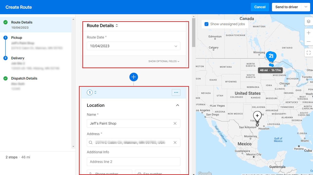 How to create/draft a Dispatch – Motive Help Center