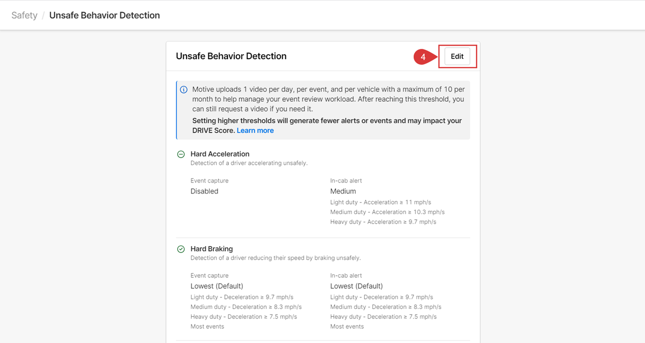 How to enable Distracted Driver alerts? – Motive Help Center