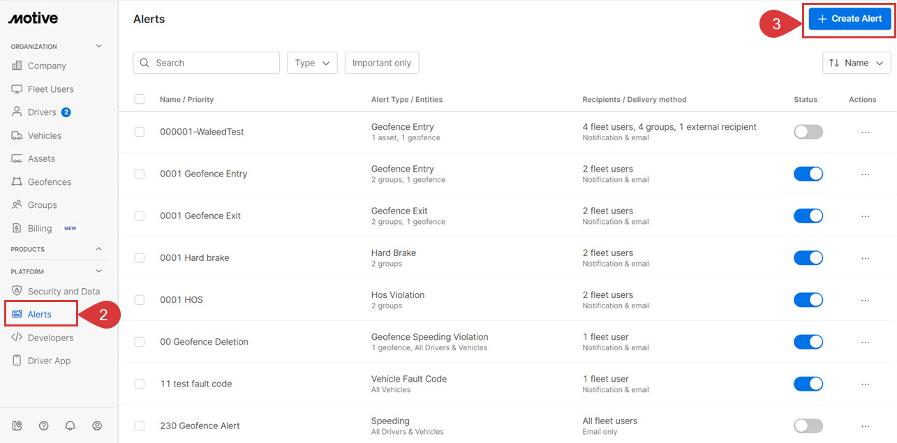 Automated Collision Reporting – Motive Help Center