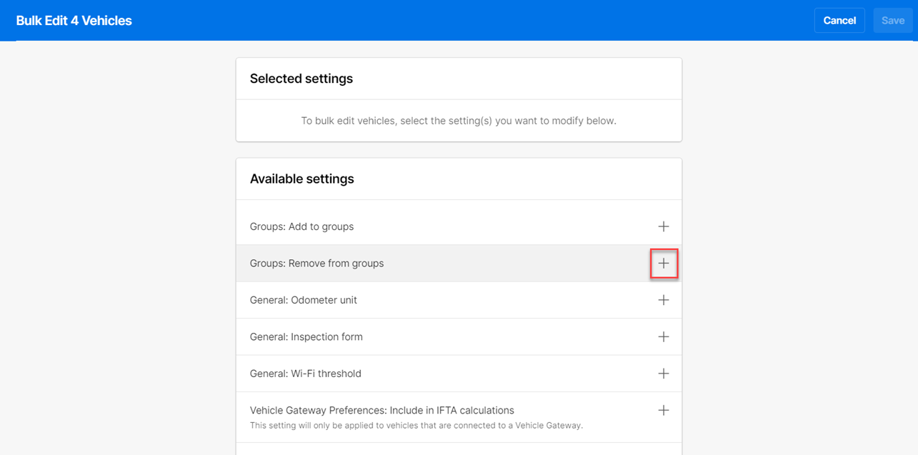 How to bulk remove vehicles from groups – Motive Help Center