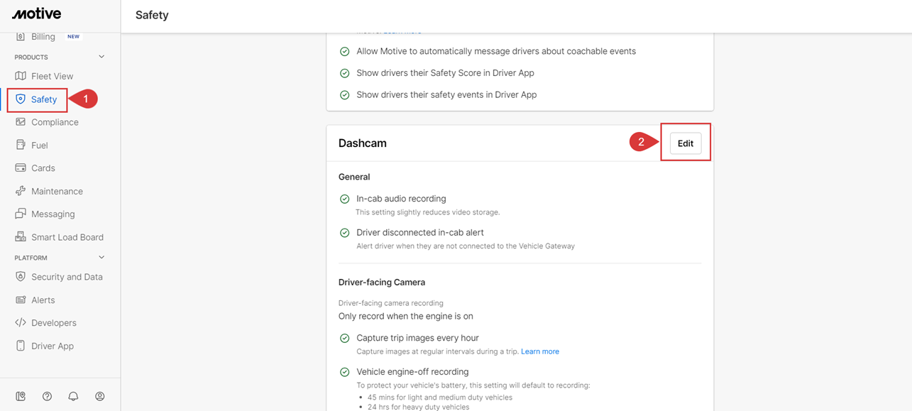 Getting Started with Motive AI Dashcam – Motive Help Center