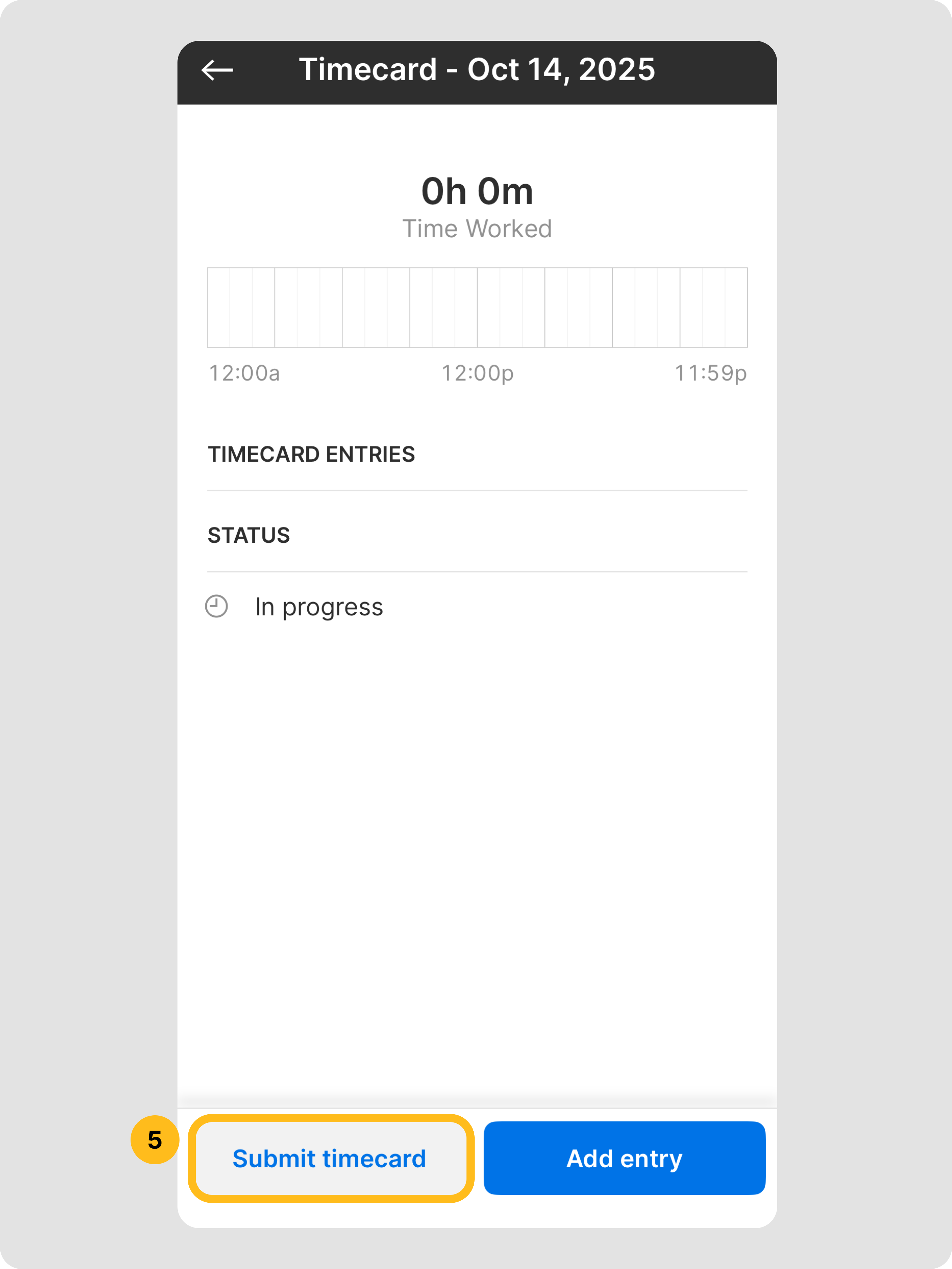 Timecards – Motive Help Center