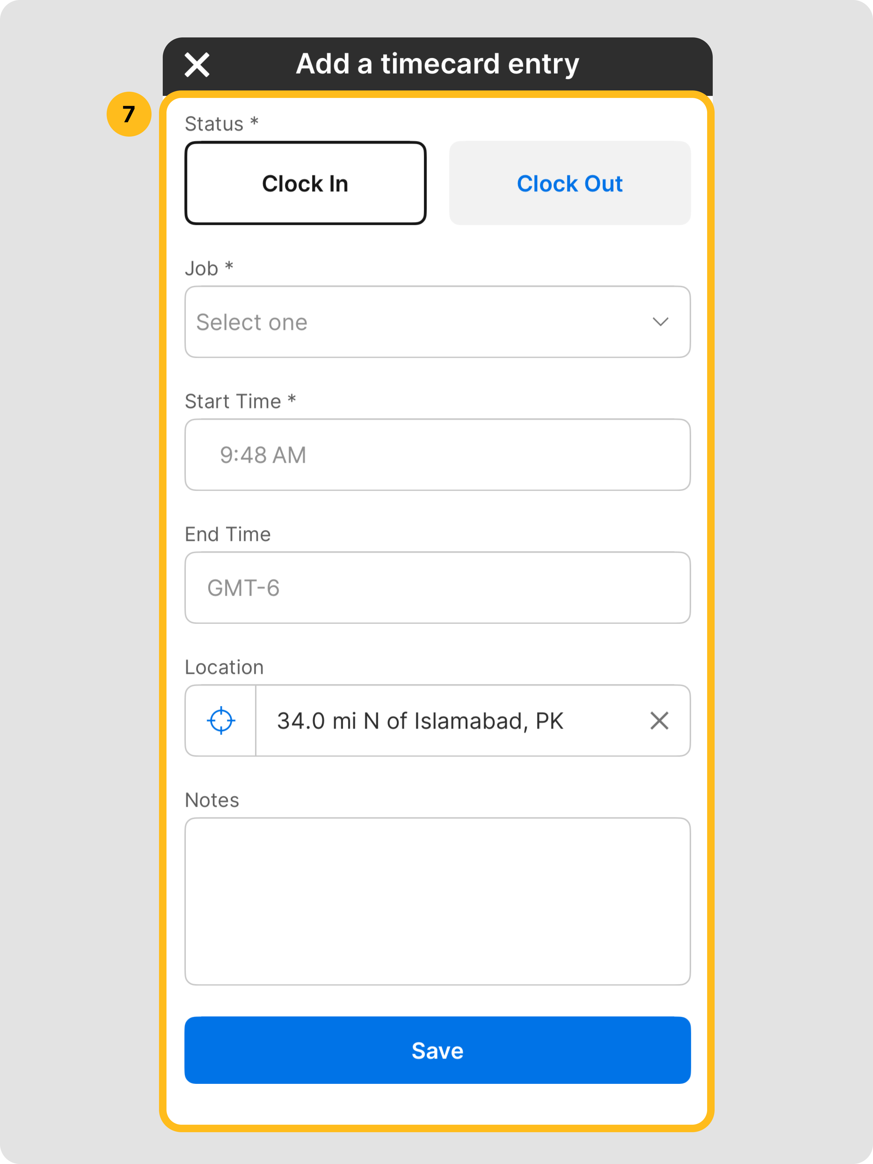 Timecards – Motive Help Center