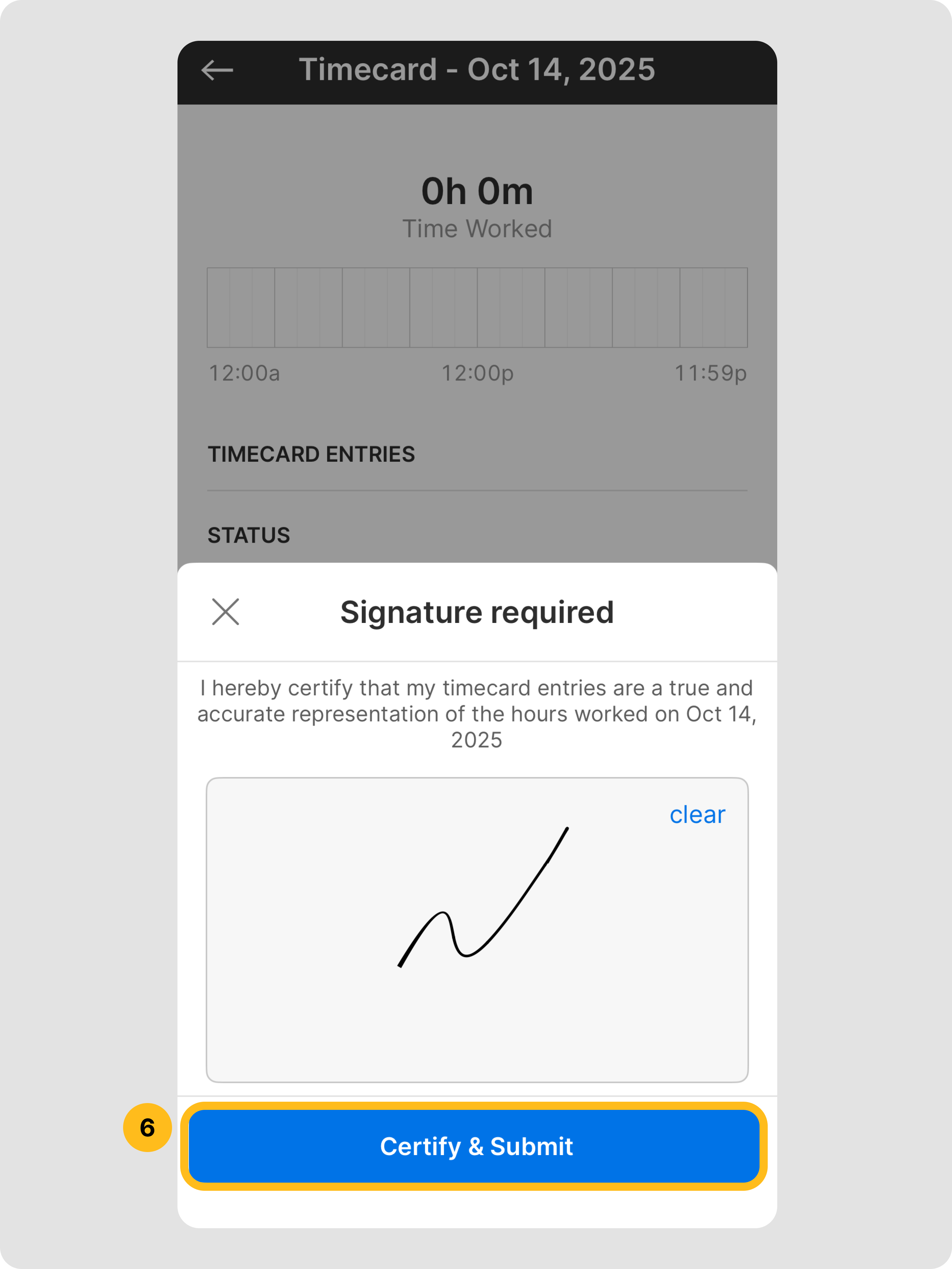 Timecards – Motive Help Center