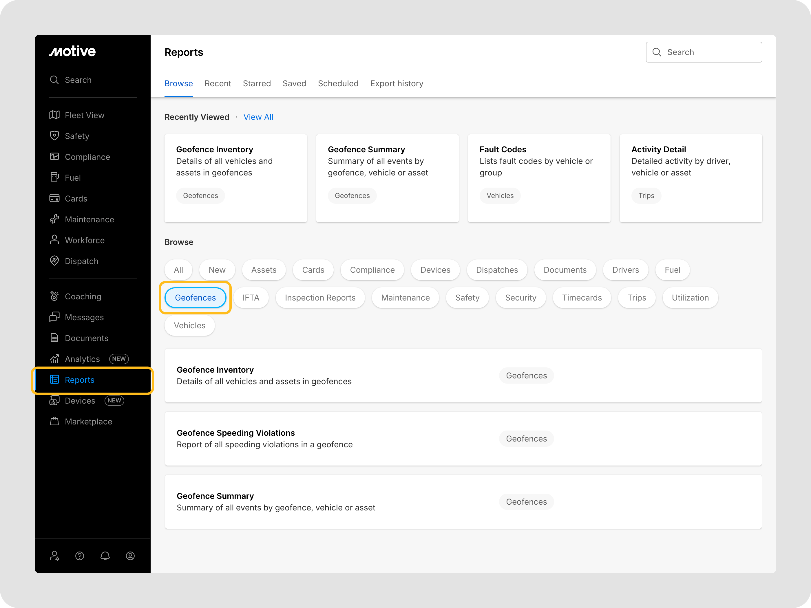 Geofences – Motive Help Center