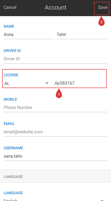Driver License State and Number – Motive Help Center