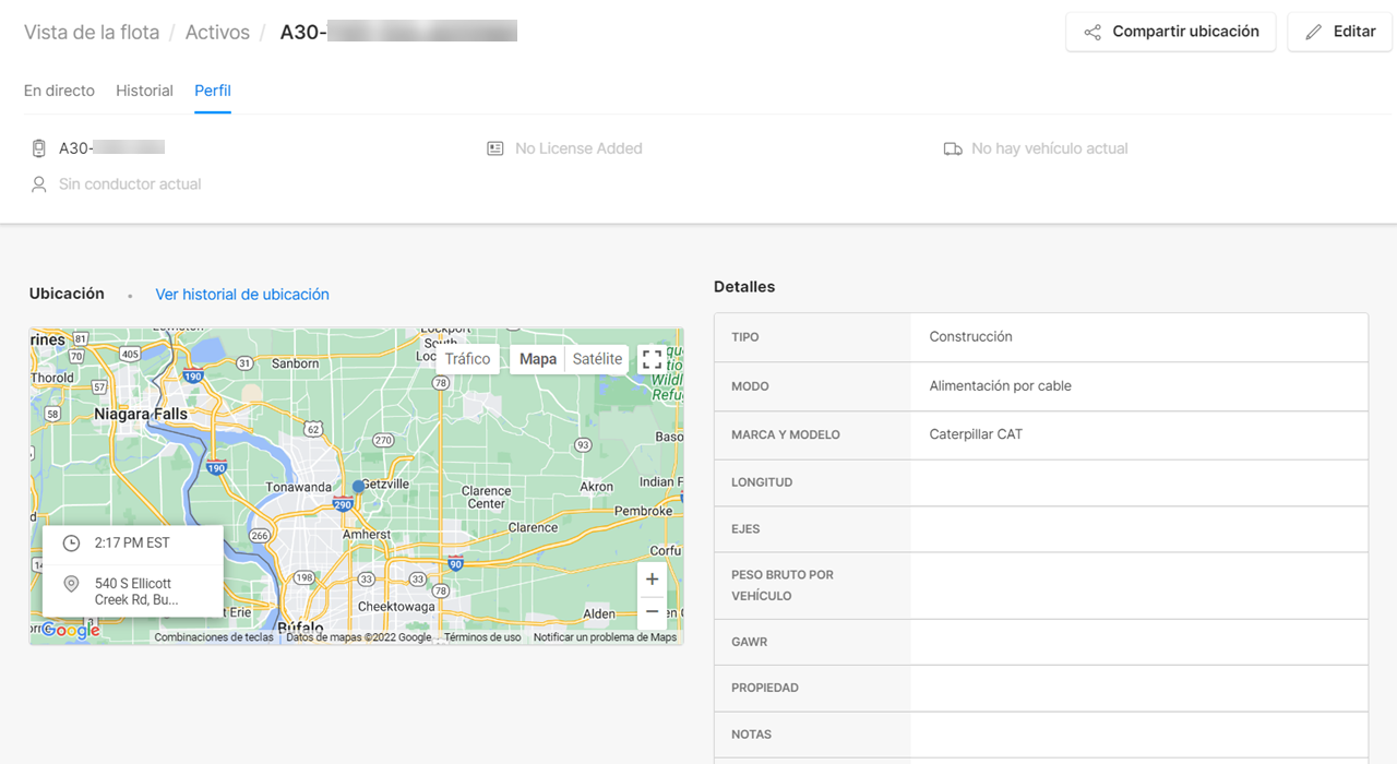 ¿Qué es el mapa de Vista de Flota? – Motive Centro de Asistencia